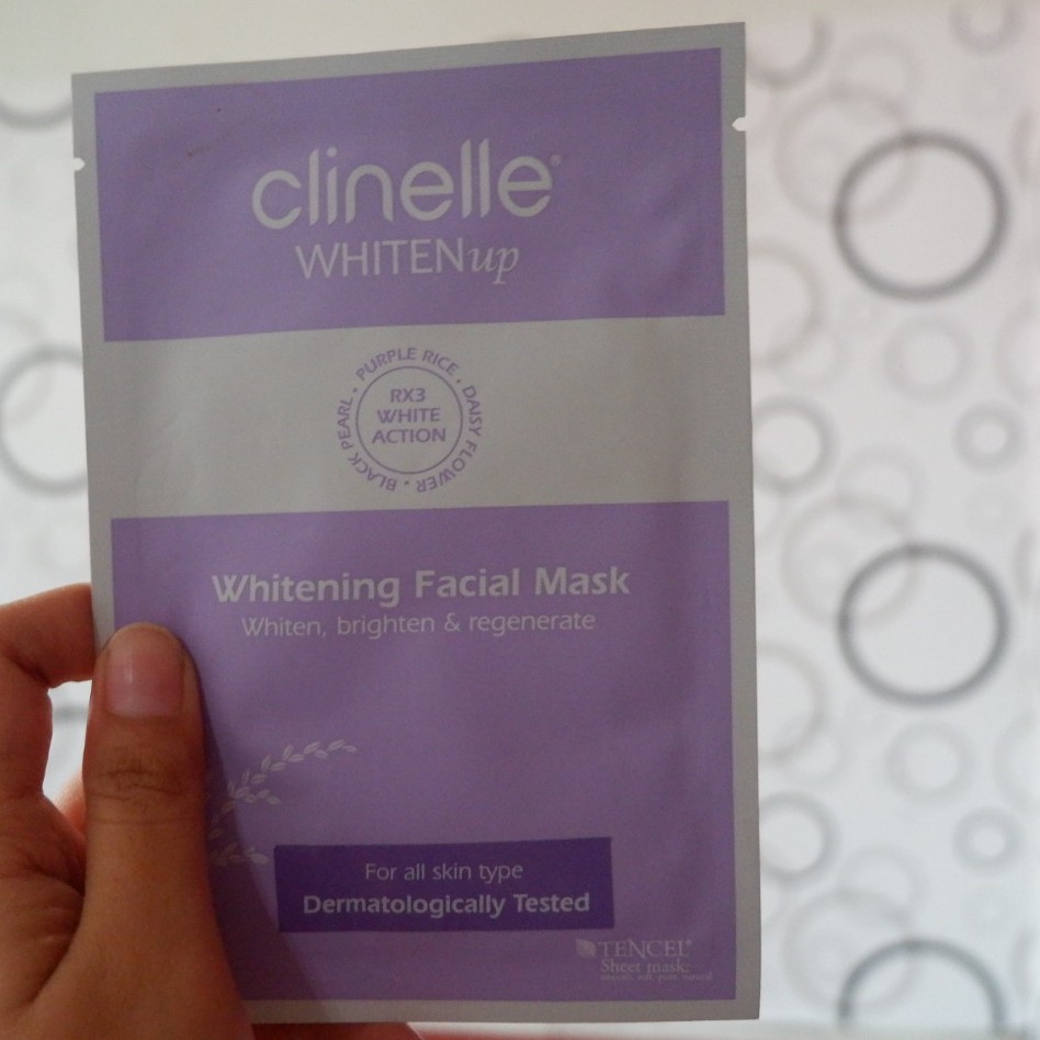 Clinelle Whiten Up Whitening Facial Mask - Beauty Review