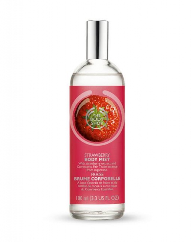 The Body Shop Strawberry Body Mist - Review Female Daily