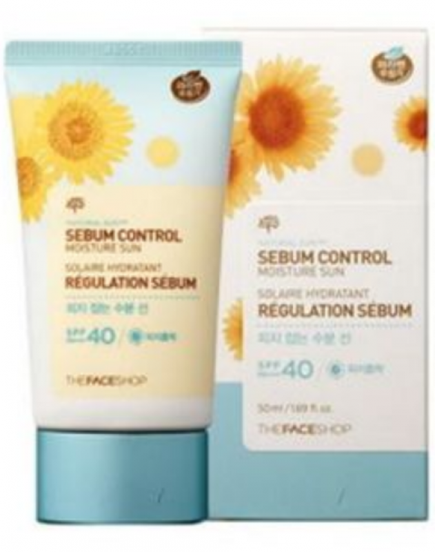 The Face Shop Natural Sun Eco Sebum Control Moisture Sun - Beauty Review