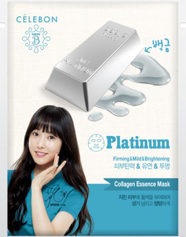 Celebon Collagen Essence Mask Platinum - Review Female Daily