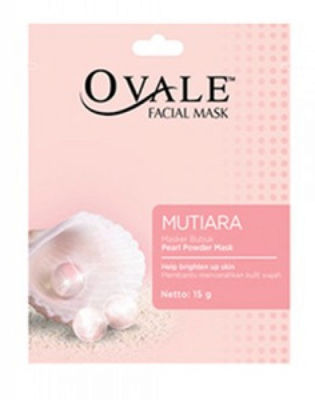 Ovale Facial Mask Powder Mutiara - Review Female Daily