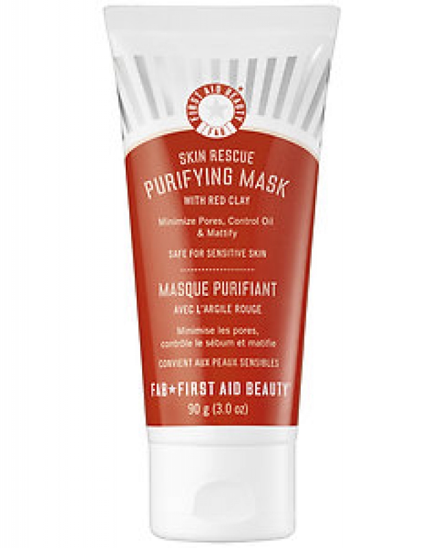 First Aid Beauty Skin Rescue Purifying Mask With Red Clay Peel Off Mask ...