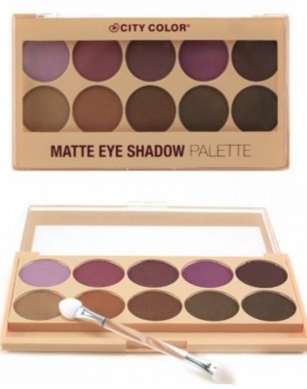 City Color Matte Eye Shadow Palette - Beauty Review