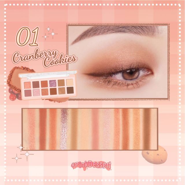 Pinkflash Pink Dessert 12 Eyeshadow Palette - Beauty Review