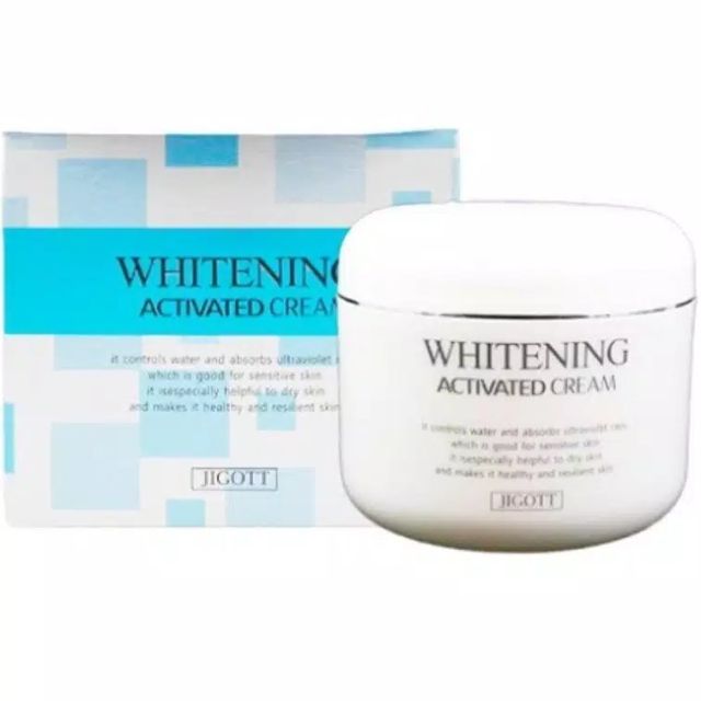 Jigott Whitening Activated Cream - Beauty Review