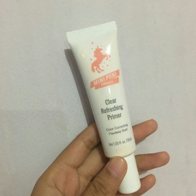 Miniso Clear Refreshing Primer Color Correcting Flawless Start - Review ...