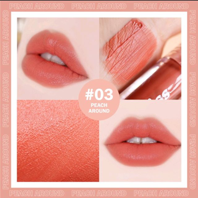 Barenbliss Berry Makes Comfort Lip Matte 03 Peach Around - Review ...