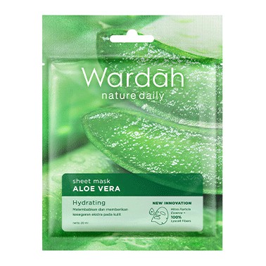 Wardah Nature Daily Hydrating Sheet Mask - Beauty Review