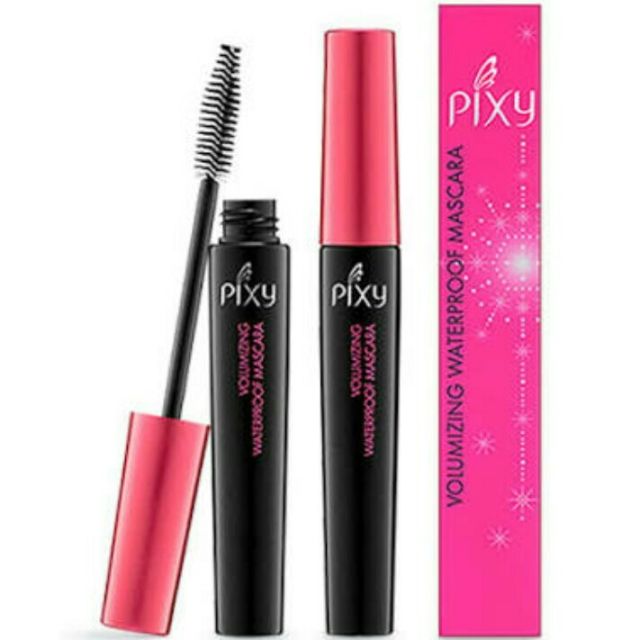 PIXY Pixy Volumizing Waterproof Mascara Black - Review Female Daily