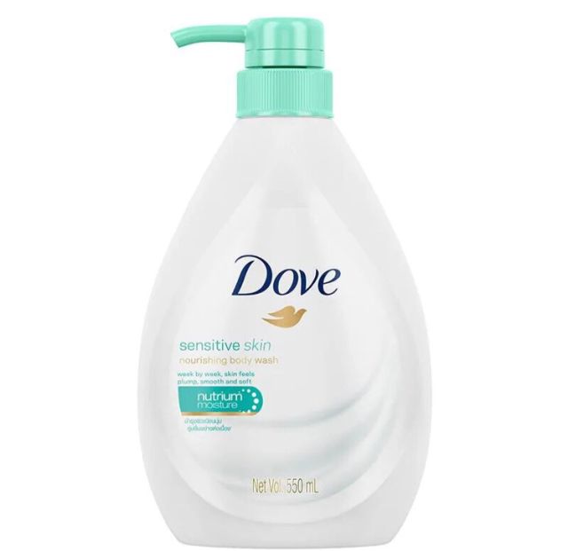 Dove Dove Sensitive Skin Nourishing Body Wash Nutrium Moisture ...