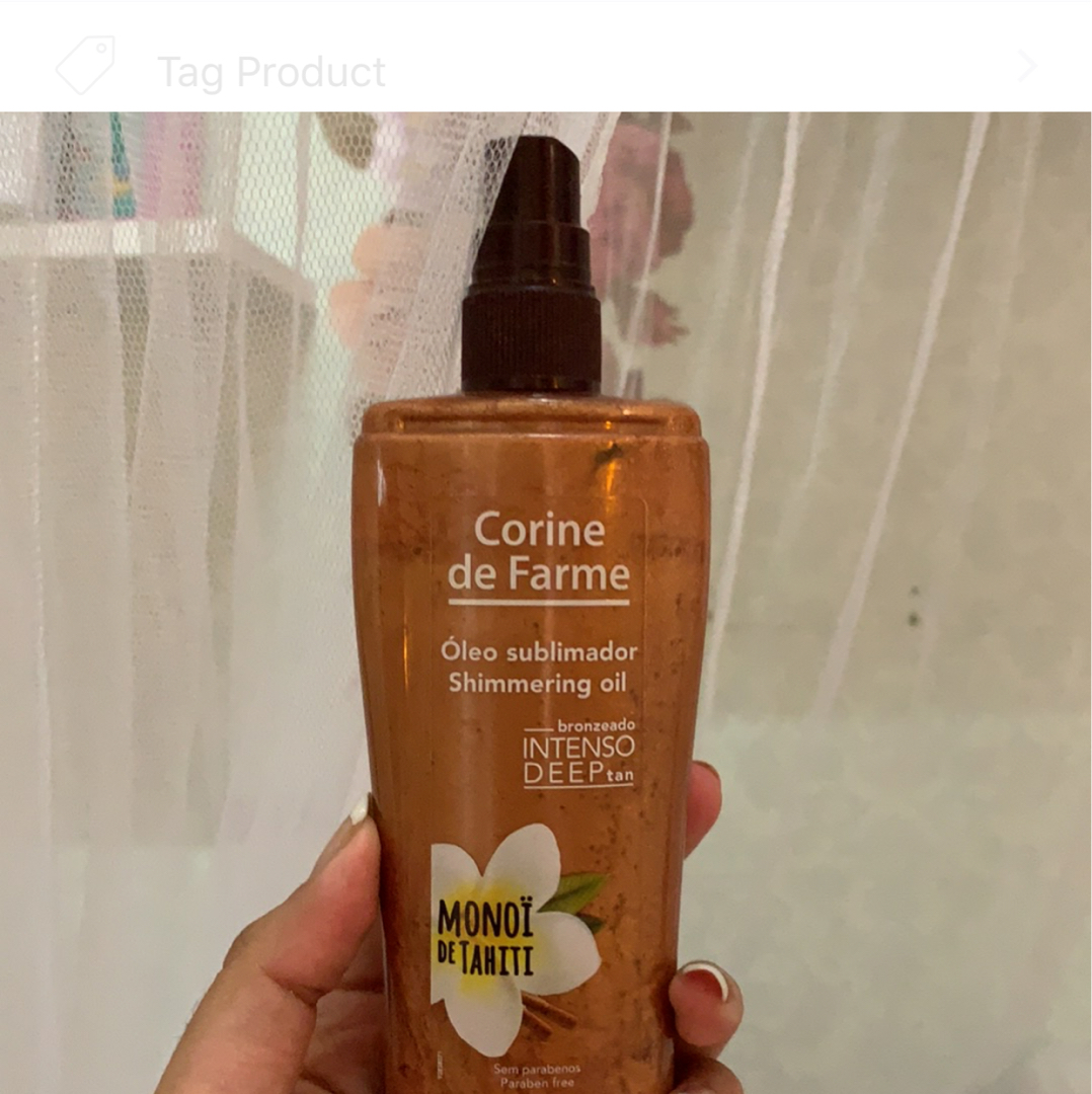 Corine de Farme Shimmering oil - Beauty Review