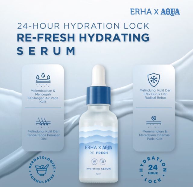 ERHA Re-Fresh Hydrating Serum x AQUA - Beauty Review