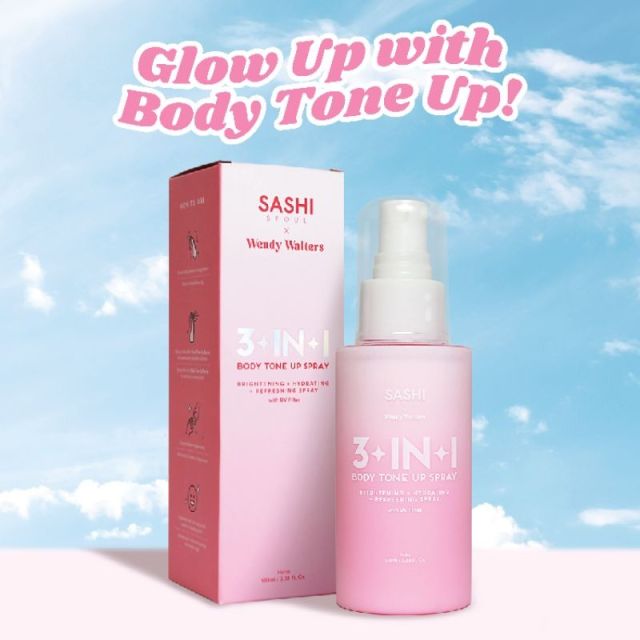 SASHI 3-in-1 Body Tone Up Spray X Wendy Walters - Beauty Review