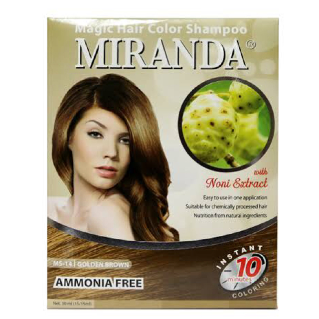 Miranda Magic Hair Color Shampoo - Beauty Review