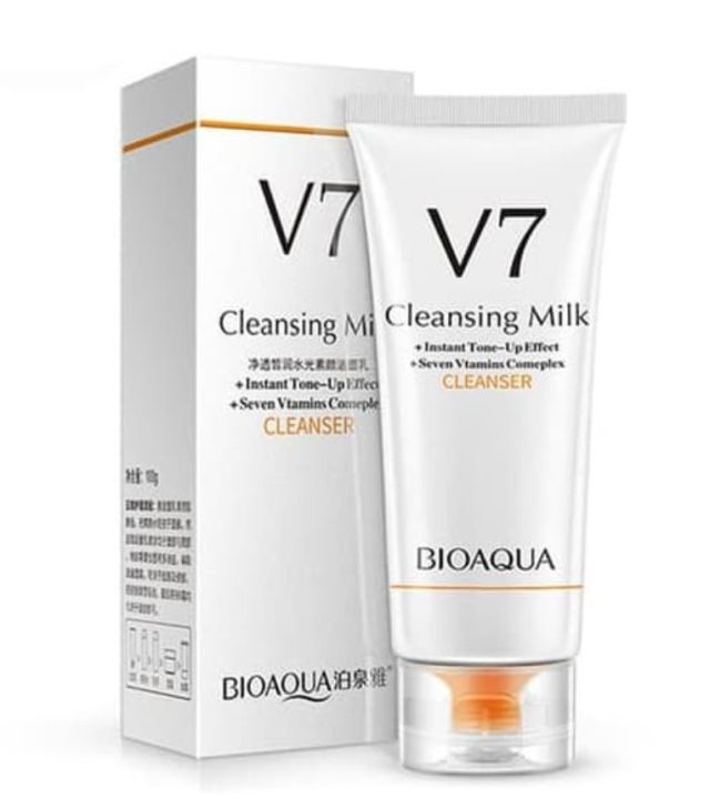 Bioaqua V7 Cleansing Milk - Beauty Review