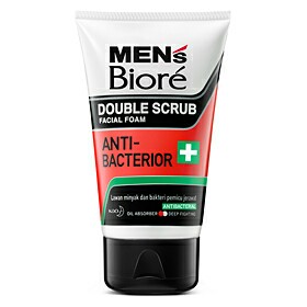 Biore Mens Double Scrub Facial Foam - Beauty Review