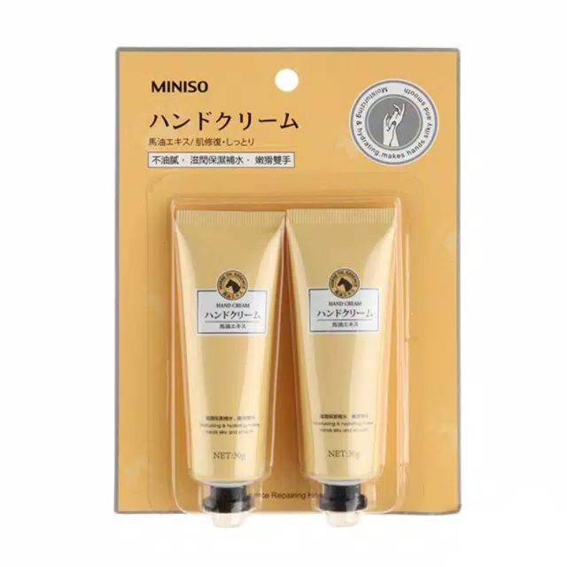 Miniso Hand Cream - Beauty Review