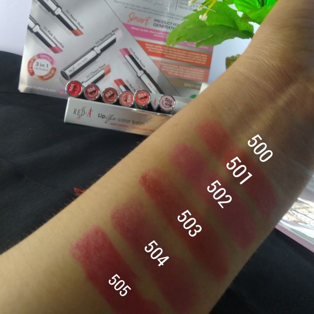 Red A Lip Glo Color Balm Beauty Review