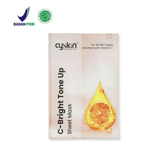 Calysta Skin Care C-Bright Tone Up Sheet Mask - Beauty Review