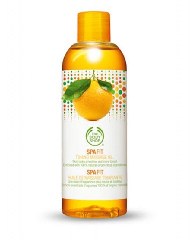 The Body Shop Spa Fit Toning Massage Oil - Beauty Review