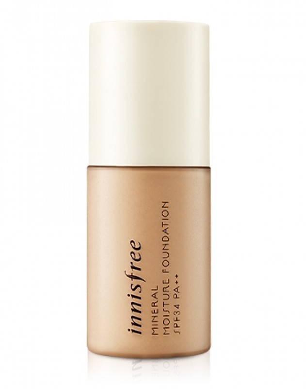 Innisfree Mineral moisture foundation SPF 34 - Beauty Review