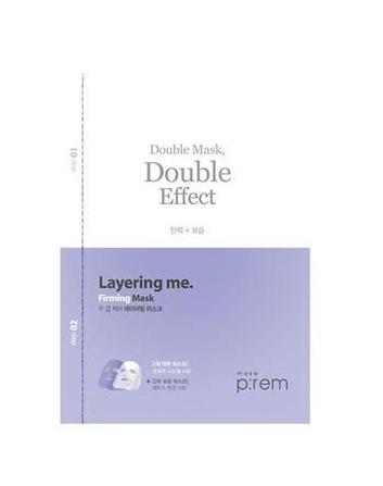 Make Prem Firming Layering Double Mask - Beauty Review