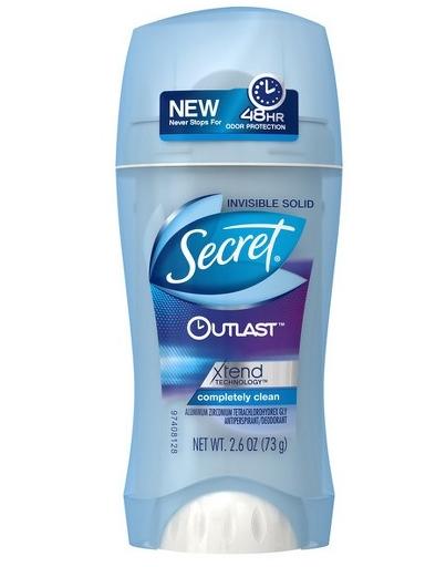 Secret Outlast XTEND Invisible Solid Deodorant - Beauty Review