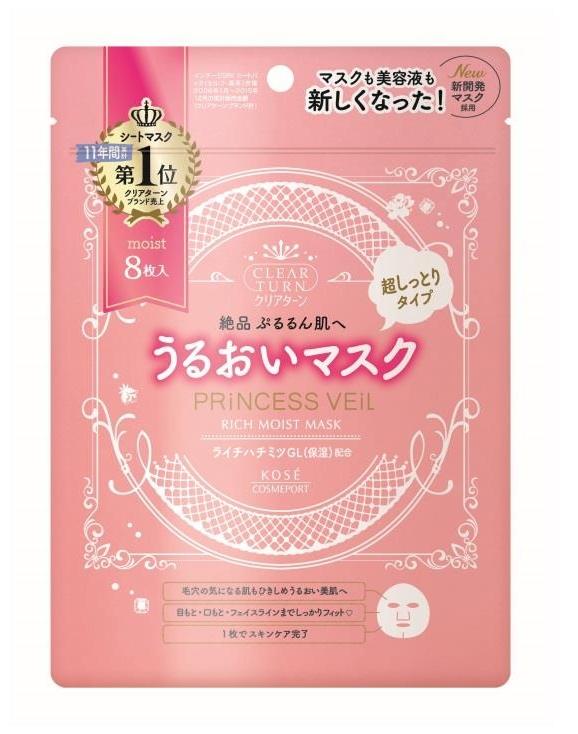 KOSE Cosmeport Clear Turn Princess Veil Mask - Beauty Review