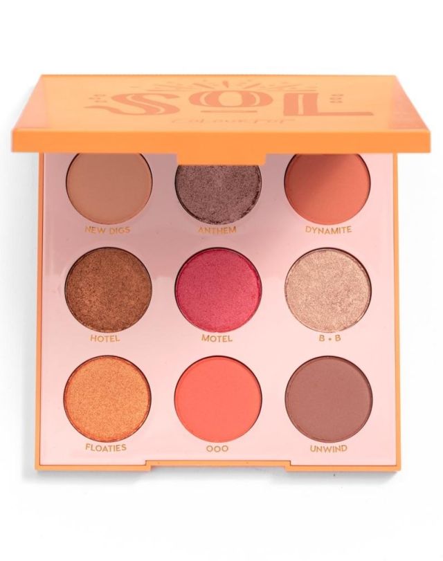 Colourpop Cosmetics Sol Pressed Powder Eyeshadow Palette - Beauty Review
