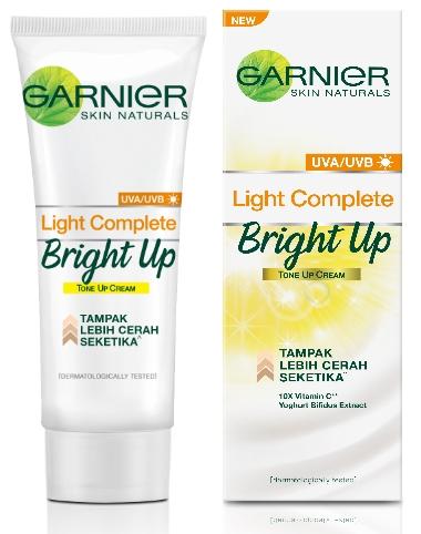 Garnier Light Complete Bright Up Tone Up Cream - Beauty Review