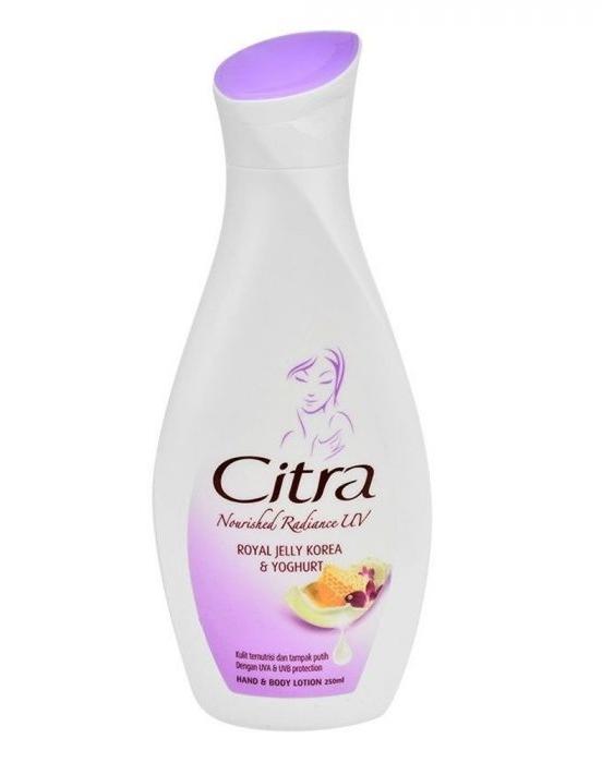 Citra Nourished Radiance UV Hand and Body Lotion - Beauty Review