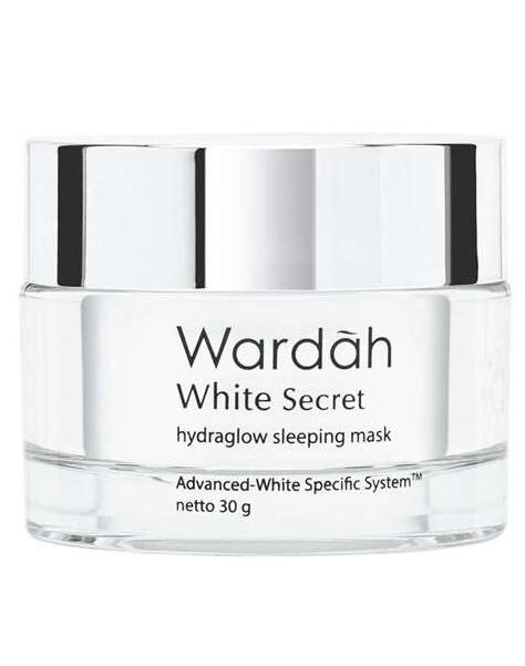 Wardah White Secret Hydraglow Sleeping Mask - Beauty Review