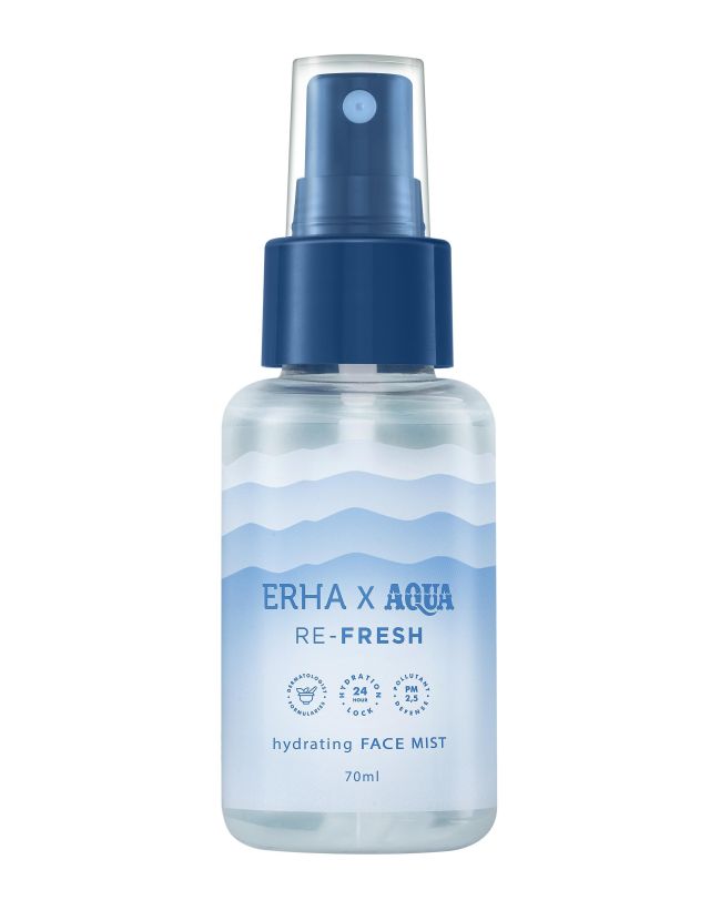 Erha Re-Fresh Hydrating Face Mist x AQUA - Beauty Review