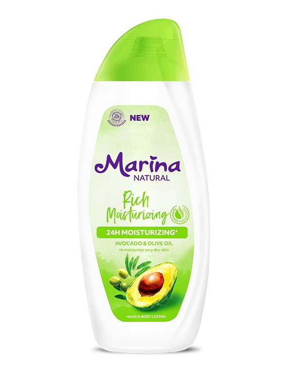 Marina Natural Rich Moisturizing Lotion - Beauty Review