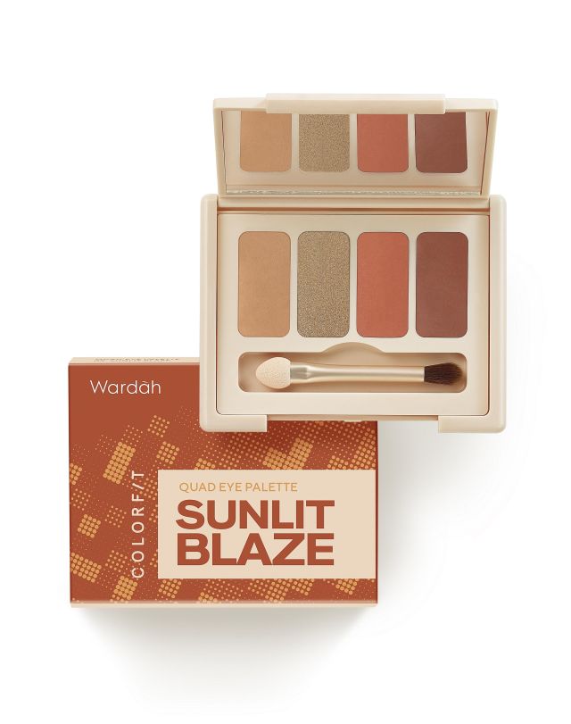 Wardah Colorfit Quad Eye Palette - Beauty Review