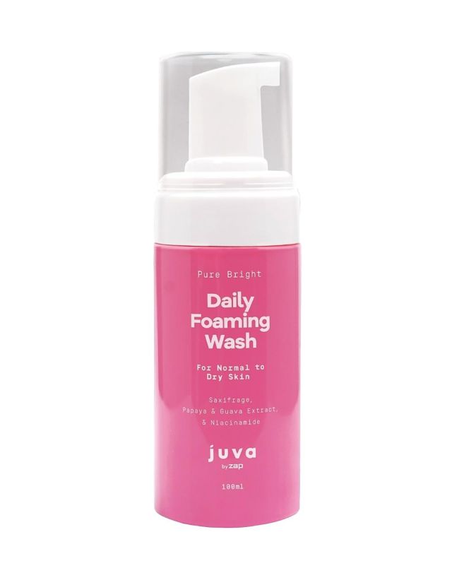 JUVA by ZAP Pure Bright Daily Foam Wash - Beauty Review