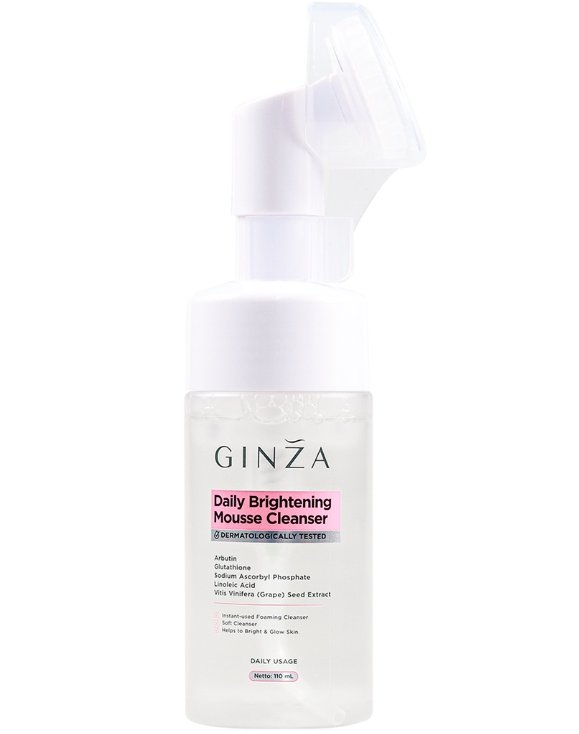 Ginza Daily Brightening Mousse Cleanser - Beauty Review Ginza Daily Brightening Mousse Cleanser - Beauty Review