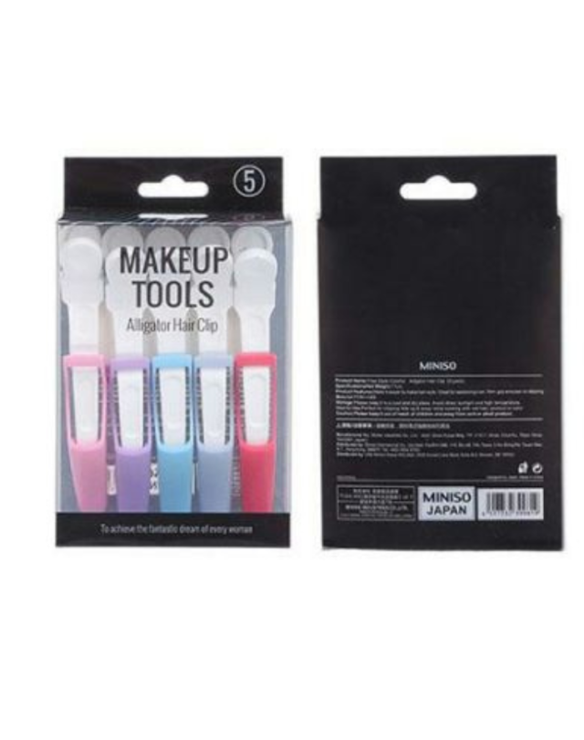 Miniso Free Style Colorful Alligator Hair Clip - Beauty Review