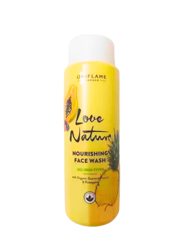Oriflame Love Nature Nourishing Face Wash Beauty Review