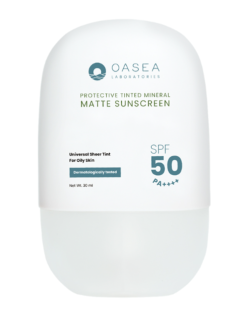 OASEA Protective Tinted Mineral Matte Sunscreen SPF 50 PA++++ - Beauty ...